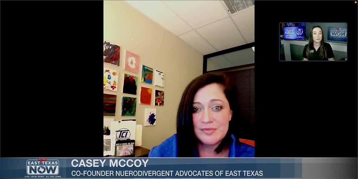 Neurodivergent Advocates of East Texas’ Casey McCoy discusses sensory ... Neurodivergent Advocates of East Texas’ Casey McCoy discusses sensory ...